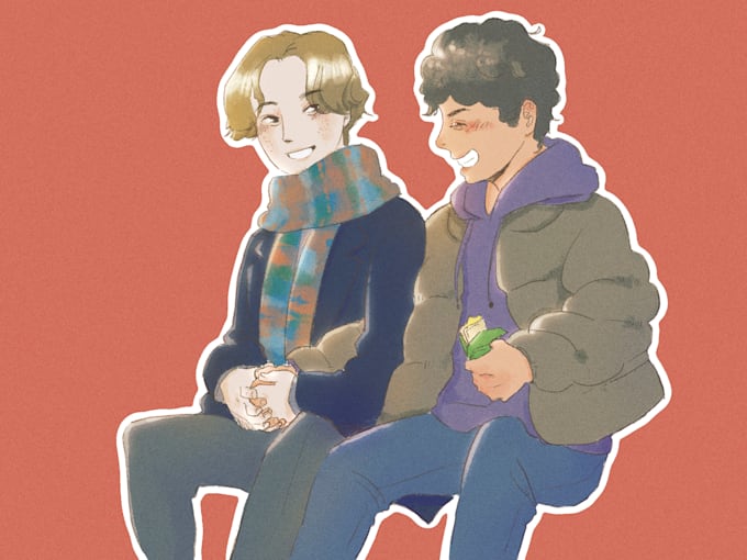 Draw a gentle portrait for you by Yuhan000 | Fiverr