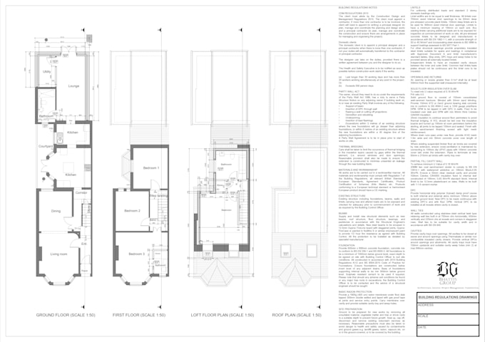 Do uk building regulation drawings by Mehrozsajid | Fiverr