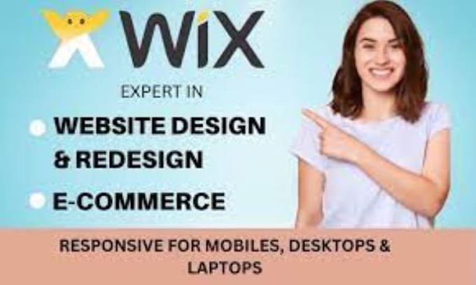 Design a professional basic and ecommerce website using wix by Ansa_seth | Fiverr