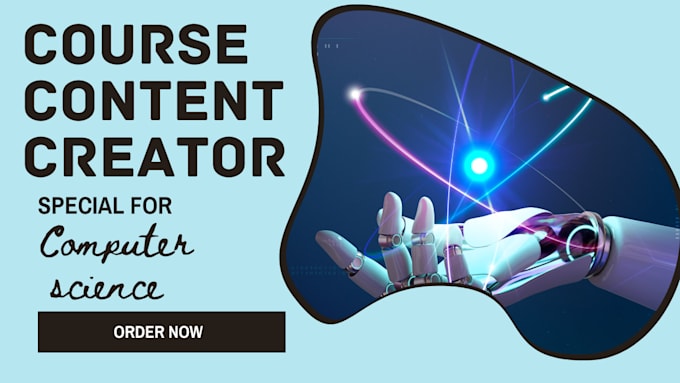 Create computer science online course content by Imane_data | Fiverr