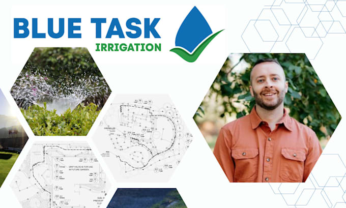 Design your irrigation system by Bluetaskdesigns | Fiverr