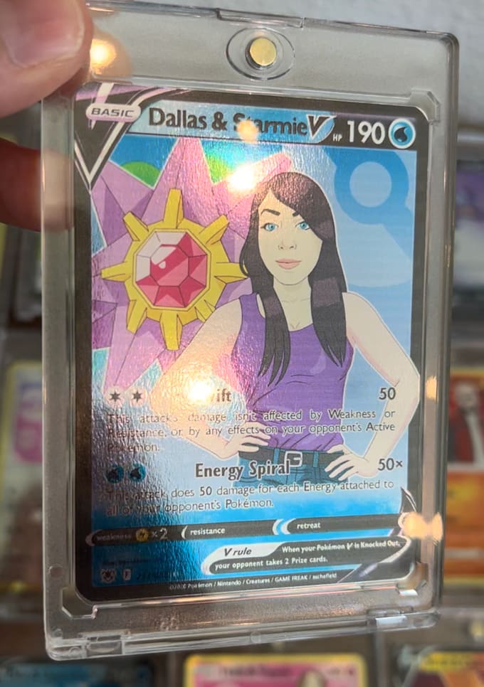 Turn your art into a physical holographic pokemon card by ...