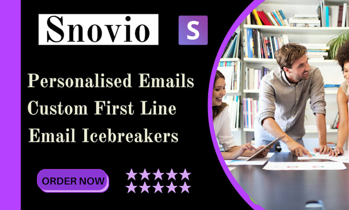 Setup snovio account write custom first line, snov io personalized icebreakers by Nuel_consultz ...