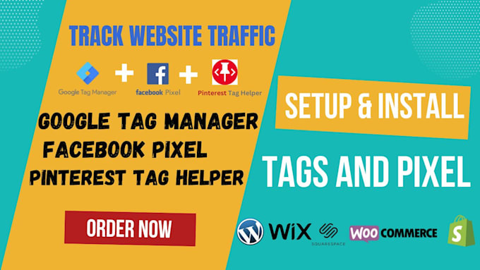 Set up pixels and tag manager for your website by Google_certifid | Fiverr