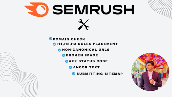 Fix your semrush technical site issues by Abdullahtaoos | Fiverr