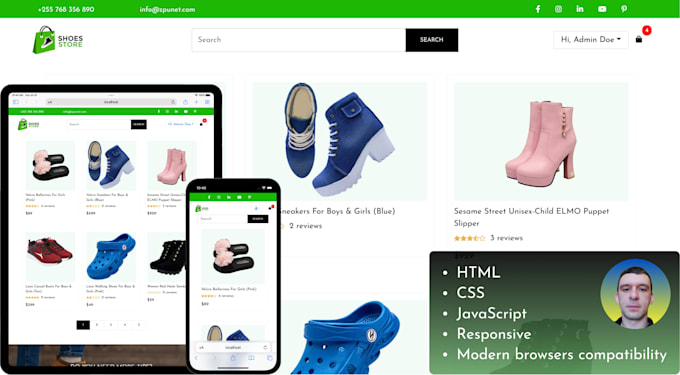Convert figma, psd to html, css page by Nazar_koltsun | Fiverr