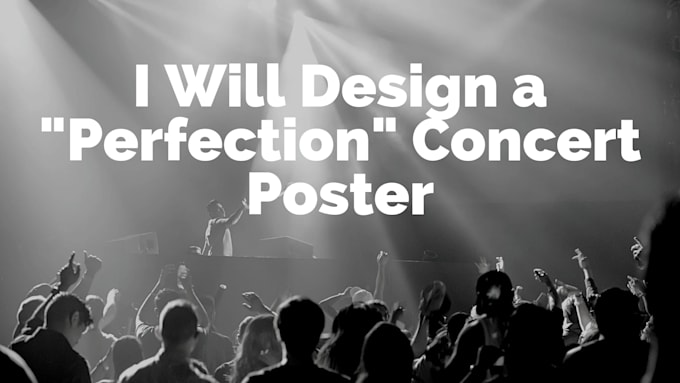 Design a creative concert poster by Usmanusmanch | Fiverr