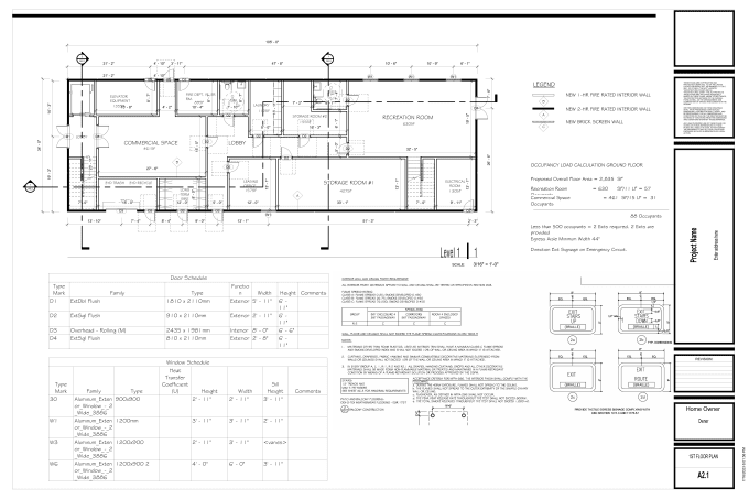 Draw, stamp and review full house plans and adu drawings for city ...