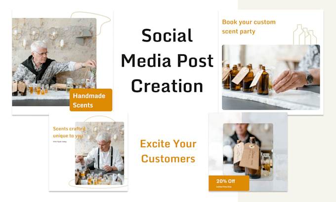 Create custom scroll stopping social media posts by Kaylah_uiux | Fiverr