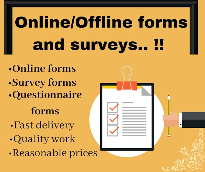 Create professional and engaging survey forms for your needs by Xaiynab ...