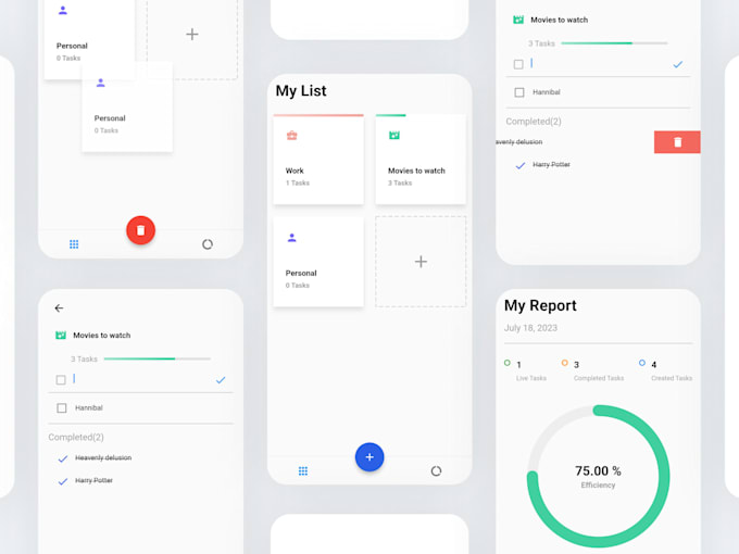 Convert designs into stunning mobile application pages by Nishant ...