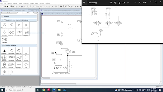 Design your pneumatic and hydraulics projects by Sandazsl | Fiverr
