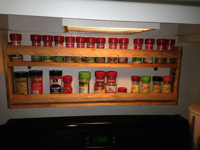 Make you a custom spice rack by Pokkel25 | Fiverr