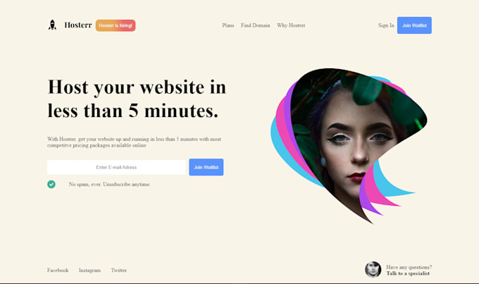 Create A Responsive Landing Page Of Your Design Using Html And Css By Tricodes Fiverr