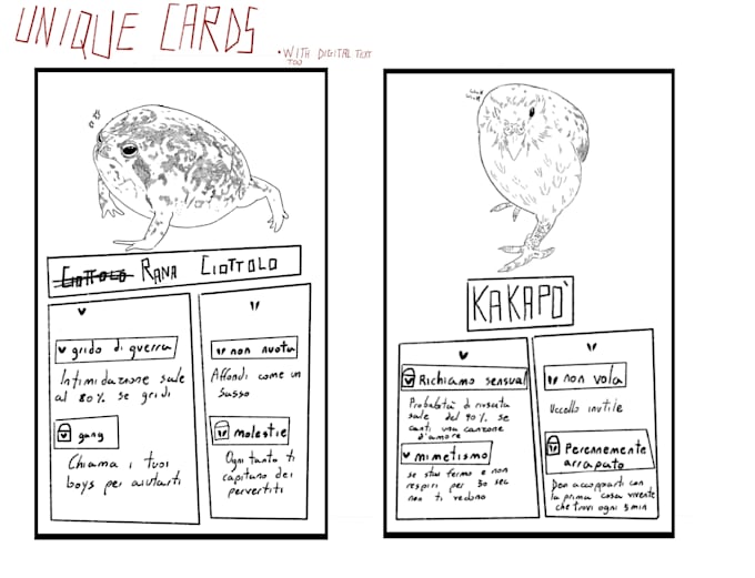 Draw your board game cards by Omra_ere | Fiverr