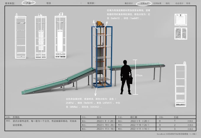 Do 3d modeling for heavy industry by Yangrenjing | Fiverr