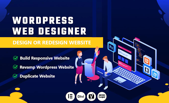 Design, redesign, duplicate or revamp wordpress website by Messipak786 ...