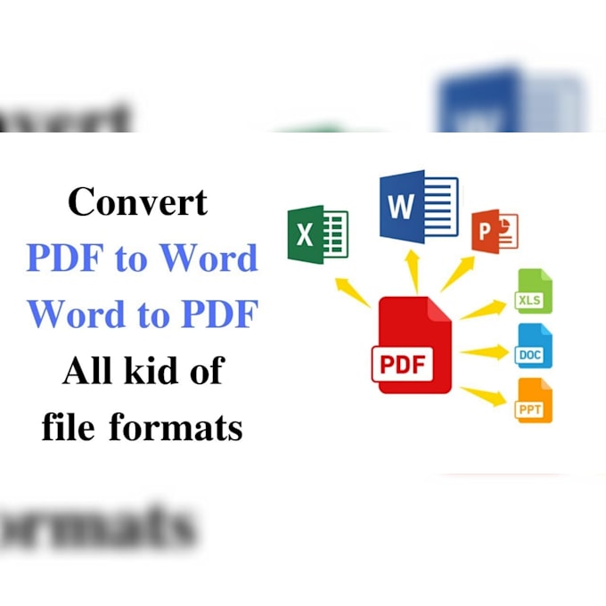 Convert pdf to excel, typing job, convert scan pdf to word by Bax7285 ...
