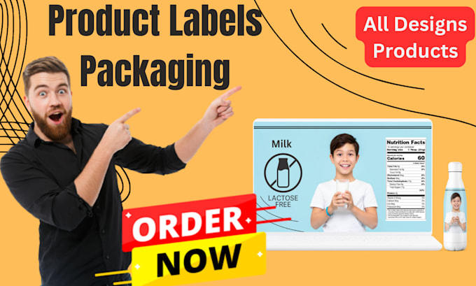 Provide packaging design, label design by Saadmuneer | Fiverr