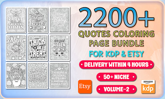 Give 2200 plus motivational and quotes coloring on different niches for ...