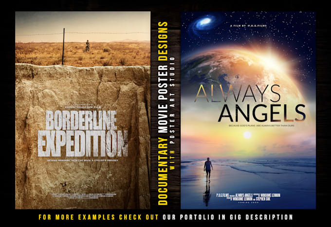 Design a documentary movie poster by Posterartstudio | Fiverr
