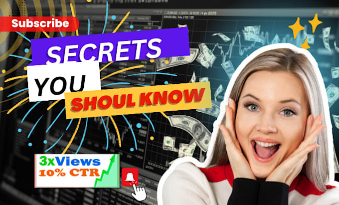 Create eye catching youtube thumbnail design in 24 hours by Irfan_sazib ...