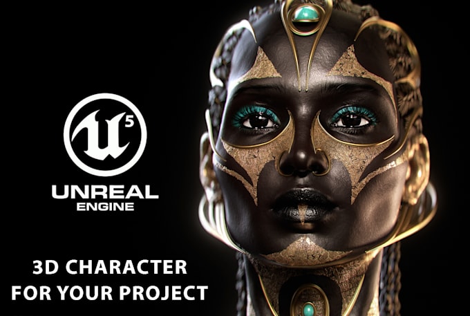 Create custom 3d character for game metahuman ue5 by Saintpix | Fiverr