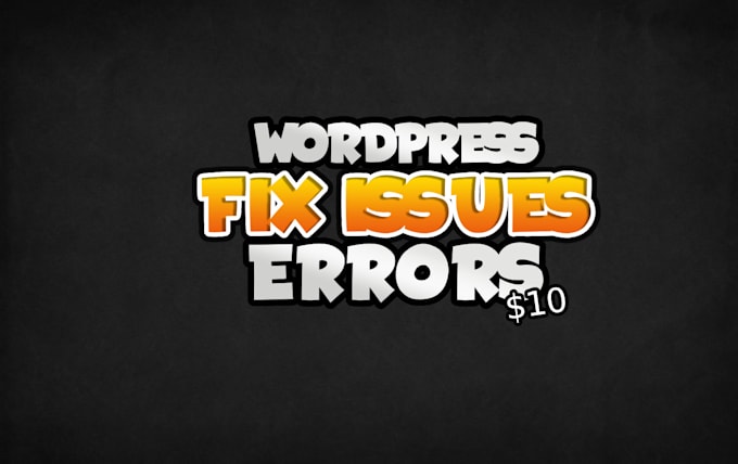 Fix Wordpress Issues Errors Online And Help With Woocommerce By