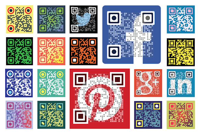 Create a custom qr code design with your logo in 1 hour by Ishak_karam ...