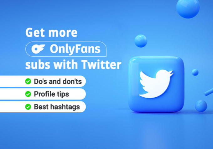 Do viral twitter onlyfans promotion and marketing by Heris65 | Fiverr