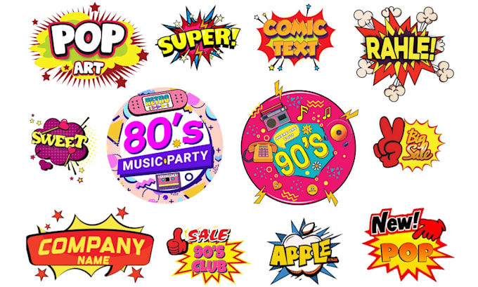 Pop Art Logo