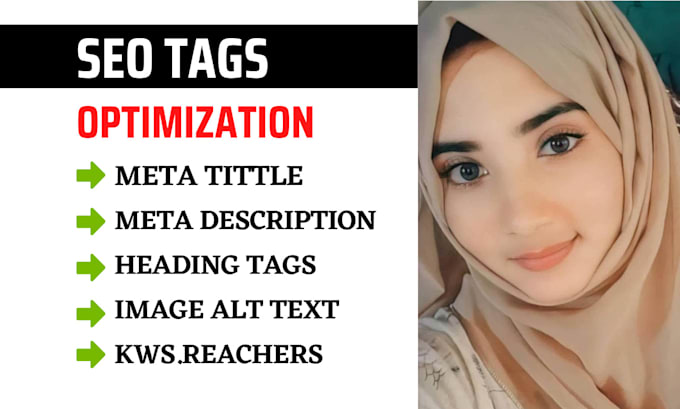 Write seo meta titles, meta descriptions, headings, and alt tags by Robinlazar112 | Fiverr