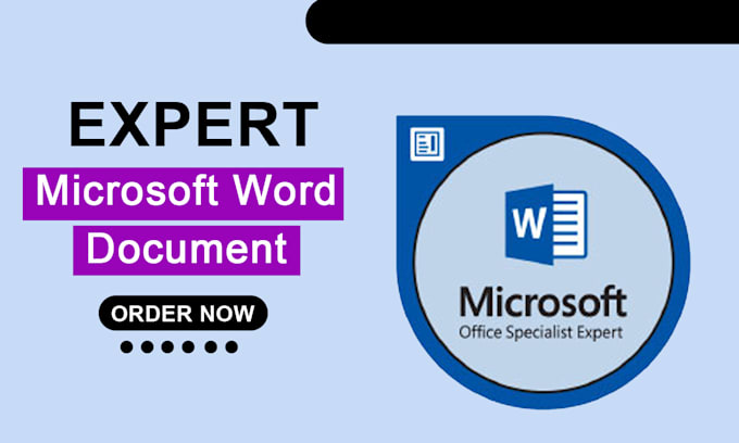 Expert microsoft word document services by Taimoorzafar661 | Fiverr