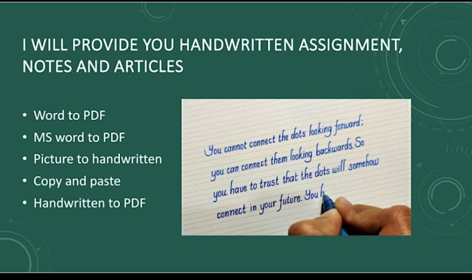 Hand written assignment work and data typing by Bakhtawer02 | Fiverr