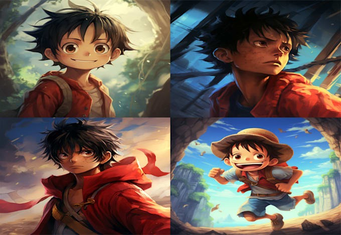 Make ai generated images of anime, realistic art by Ugjogckk | Fiverr