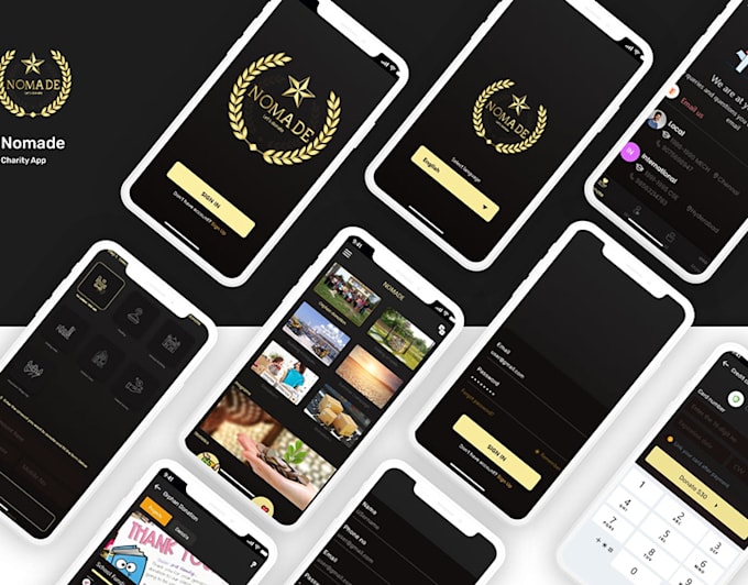 Design mobile app ui ux dashboard or web ui ux in figma by Tony_stark1624 | Fiverr