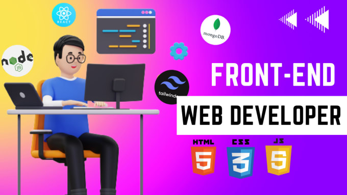 Be Your Front End Webdeveloper Html Css Js And Bootstrap By Nasirhere Fiverr