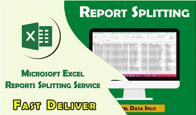 Split excel reports very quickly by Excel_by_gha | Fiverr