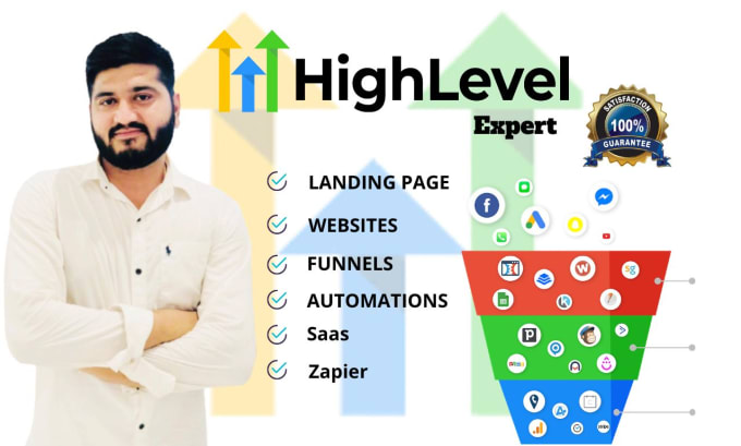 Do gohighlevel workflow, chatbot, saas, snapshot, funnel, ghl ...