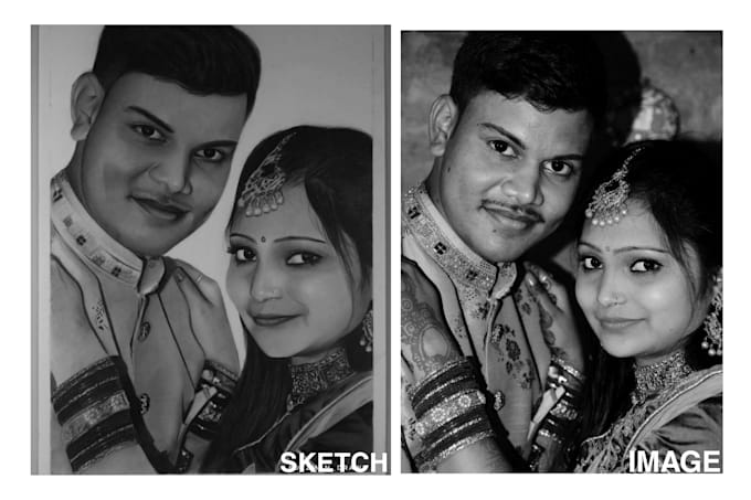 Draw a amazing pencil portrait from a photo by Buzzman_draws | Fiverr