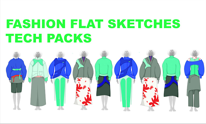 Create spec sheets with drawings for fashion brands by Jodiesambull ...