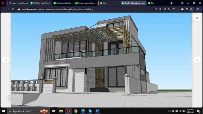 Render 3d architectural walkthrough for visualization by Ar_mansoor | Fiverr