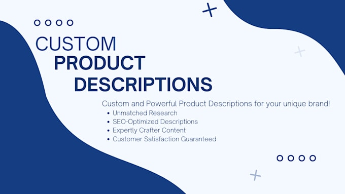 Write powerful, custom, and seo product descriptions for your brand by ...