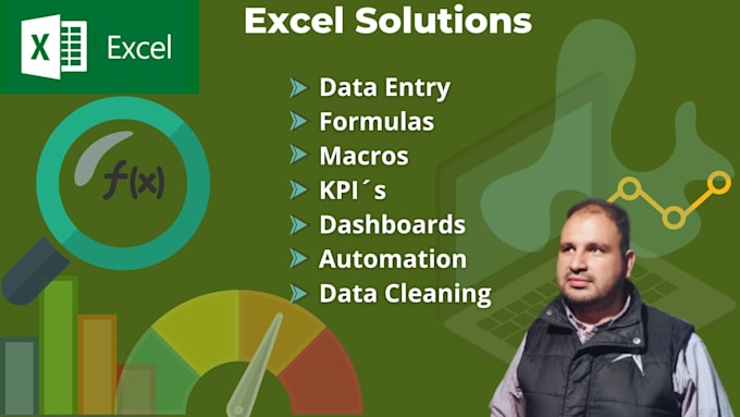 Create formulas, macros to facilitate your data analysis by Jess_gio | Fiverr