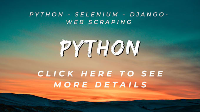 Create A Python Script Or Website Using Django Or Selenium By Indeedon Fiverr