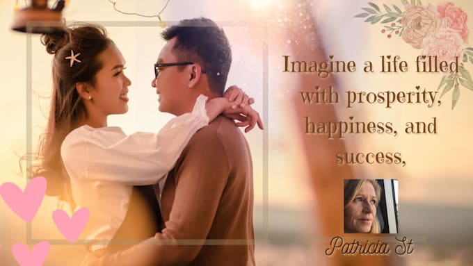 Illuminate your path to happiness fortune blessings by Patricia_03 | Fiverr