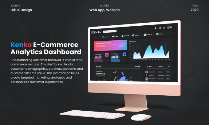 Design ui ux dashboard, web app, crm and admin panel by Vasilputra | Fiverr
