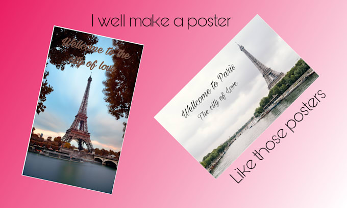 Create a high quality poster by Htmunsif | Fiverr