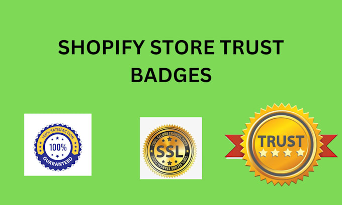 Design attractive trust badges for your shopify store by Bellezza12 ...