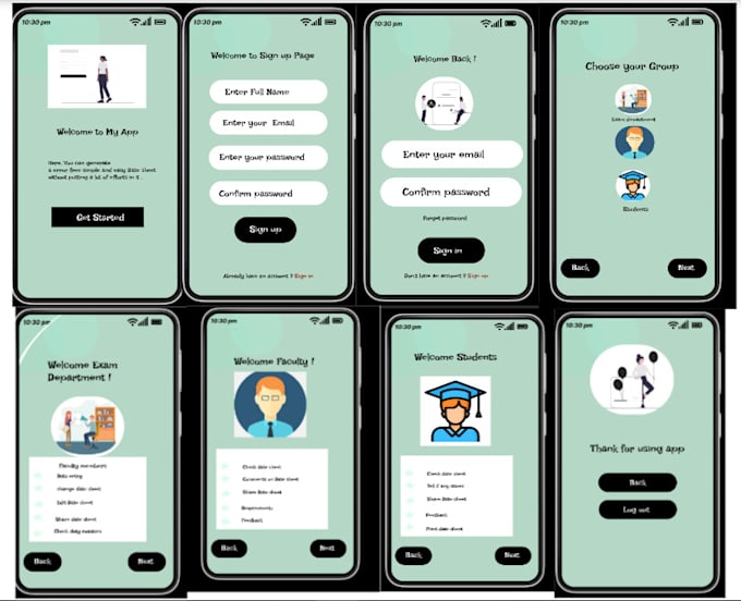 Create low fidelity prototypes and wireframe for your ideas by Aqsa ...